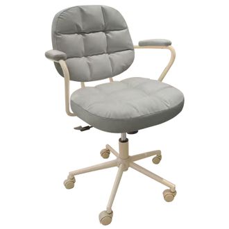 Generic Ergonomischer B&uuml;rostuhl aus PU-Leder f&uuml;r Arbeitszimmer, Wohnzimmer und Schlafzimmer, verstellbar, drehbar und komfortabel