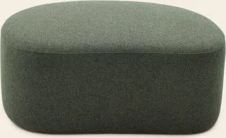 Madura Pouf Julika Glory vert for&ecirc;t - VERT