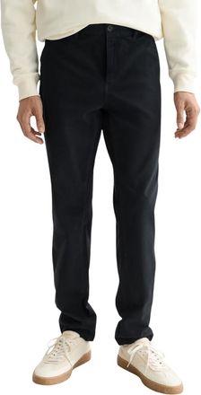 Scotch & Soda Herren Core - Stuart Regular Slim Fit Stretch Cotton Chino Pants, Black 0008, 38W / 36L EU