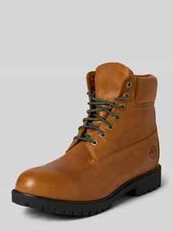 Timberland Schn&uuml;rboots aus echtem Leder