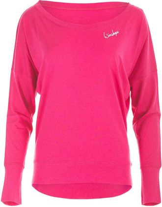 Winshape Damen Ultra Leichtes Modal-longsleeve Mcs002 Longsleeve, Deep-pink, S EU