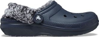 Crocs Unisex Erwachsene Classic Fleece Gef&uuml;ttert Clog, Marineblau, Gr&ouml;&szlig;e 42