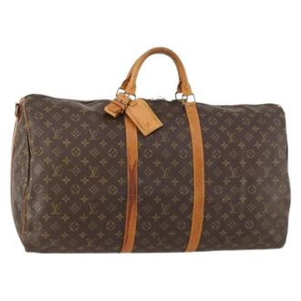 Louis Vuitton Pre-owned Keepall Bandouliere 60 - Femme - Pre-owned - Brun - Taille: ONE Size