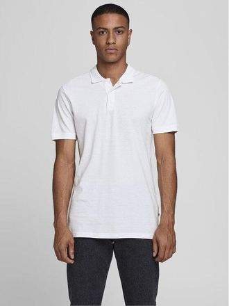 Jack & Jones Jack & Jones Poloshirt Basic 12136516 Weiß Slim Fit