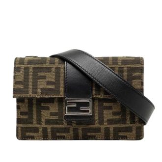 Fendi Pre-owned Canvas Crossbody Bag - - Pre-owned - Damen - Braun - ONE SIZE