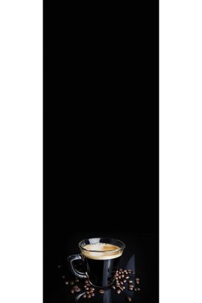 Euroart Magnettafel, Braun, Schwarz, Glas, 30x80x1.5 cm, abwischbar, nur f&uuml;r Starkmagnete, Dekoration, Magnettafeln & Pinnw&auml;nde, Memoboards