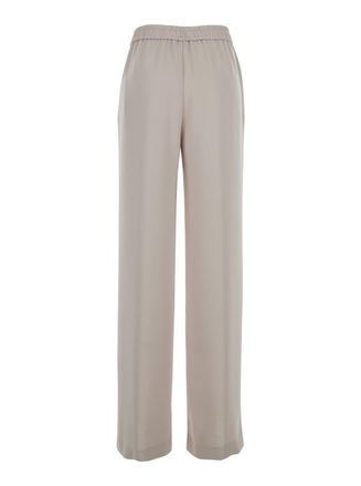 Herno Womens Trousers Beige Tech Fabric Polyester