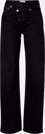 A Gold E Barrel Jeans Arc Criss Cross