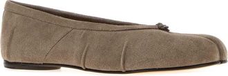 Maison Margiela Leather Ballet Flat - Taupe