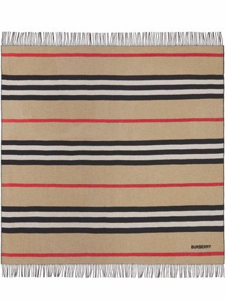 Burberry Decke mit Streifen - Nude