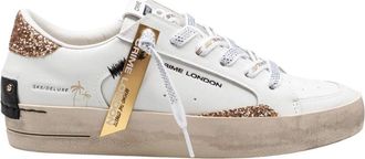 Crime London Femme, Chaussures, Blanc, Taille: 38 EU Deluxe B Baskets