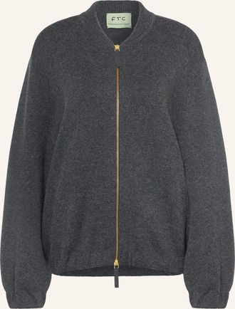 FTC Ftc Cashmere Strickjacke grau