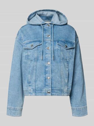 s.Oliver Red Label Relaxed Fit Jeansjacke aus Baumwoll-Mix