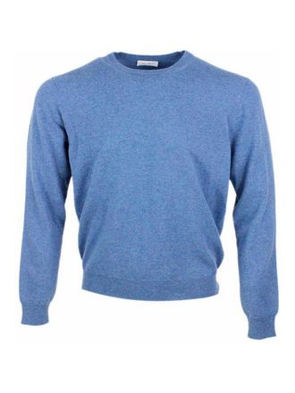 Malo Pull Col Rond - Bleu Clair