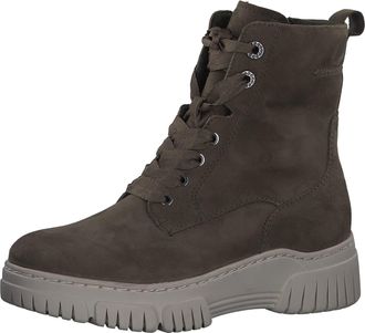 Tamaris Damen Bequemschuhe, Frauen Schn&uuml;rschuhe,Wechselfu&szlig;bett,Comfort Lining,Strassenschuhe,Schnuerung,lace-up Shoes,Low-tie,Olive,39 EU