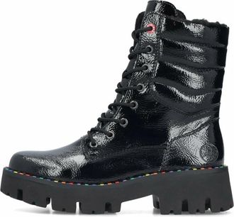 Rieker Schn&uuml;rstiefel - - Shoes - Damen - Schwarzk - 41 EU