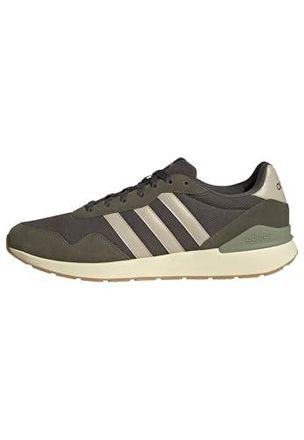 adidas Adidas Homme Run 60s 4.0 Shoes, Shadow Olive/Wonder Beige/Olive strata, 39 1/3 EU