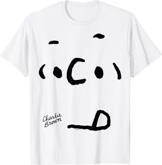 Peanuts Erdn&uuml;sse - Charlie Brown Face T-Shirt