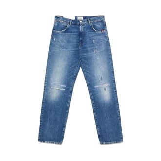 Amish James Gerades Jeans - - Jeans - Herren - Blau - W34