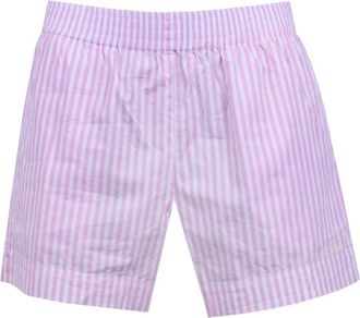 MC2 Saint Barth Femme, Shorts, Multicolore, Taille: 42 FR Meave Striped Shorts