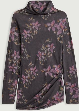 SOEUR TEE-SHIRT LISIA ANTHRACITE/VIOLET