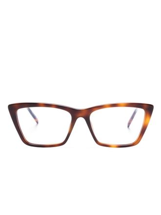 Saint Laurent Eyewear lunettes de vue SL 737 Mica - Marron