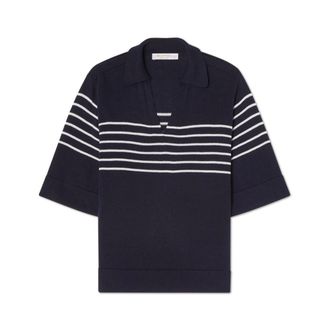 Busnel Femme, Pulls, Bleu, Taille: 38 FR V-neck Tricots