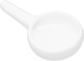 Brrnoo Teelicht Wachswärmer Kerzenlöffel, Kleiner Löffelform Ersatzkerzenhalter für ätherische Ölbrenner, Aromatherapie Diffusor, Duft Weihrauchbrenner(Weiß)