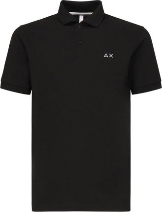 Sun 68 Schwarze Polo T-Shirts und Polos - - Tops - Herren - Schwarzk - 2XL