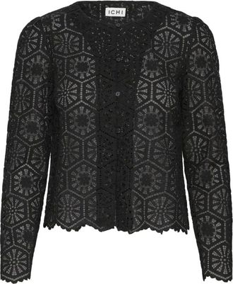 Ichi Ichi, Femme, Blouses et Chemises, Noir, Taille: 40 FR Blouses