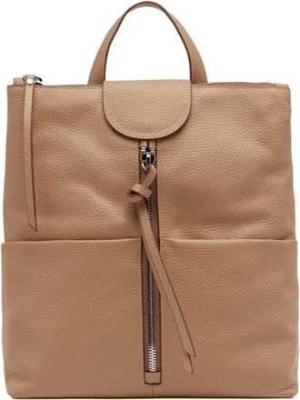 Gianni Chiarini Femme, Sacs, Beige, Taille: ONE Size Giada Backpack