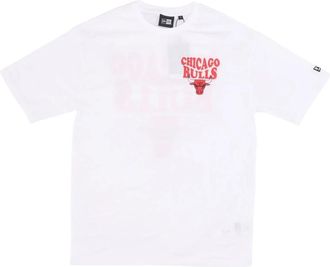 New Era Chicago Bulls Script Tee Wei&szlig;/Rot - - Sport - Herren - Wei&szlig; - L