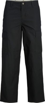 Jack & Jones Herren Jpstbill Jjflint Sa Ln Cargohose, Schwarz, 33W / 32L EU