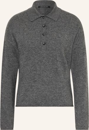 Luisa Cerano Luisa Cerano Strick-Poloshirt grau