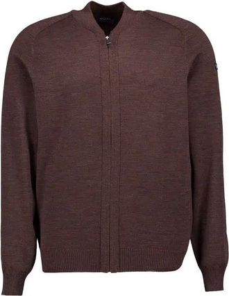 Maerz MAERZ Muenchen Herren Cardigan braun unifarben