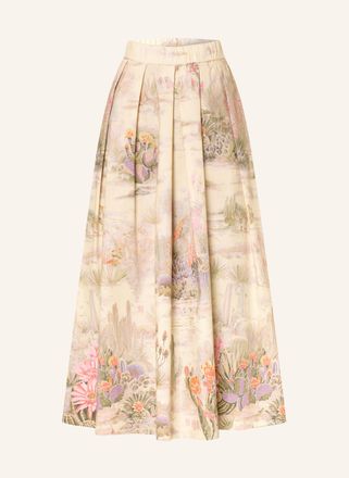 Riani Riani Faltenrock beige