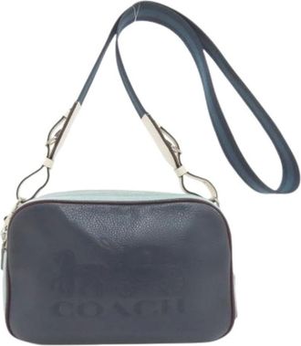 Coach Sac port&eacute; &eacute;paule doccasion - Femme - Pre-owned - Bleu - Taille: ONE Size