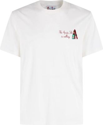 MC2 Saint Barth t-shirt Arnott à broderies - Blanc