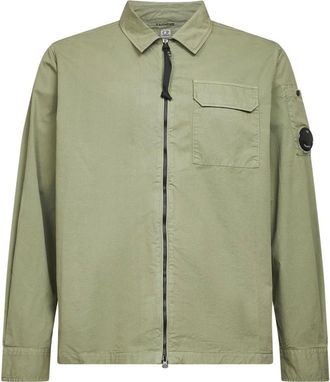 C.P. Company C.p. Company, Homme, Vestes, Vert, Taille: L CP Company Chemises