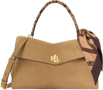Ralph Lauren Bauletto Farrah - Femme - Sacs - Beige - Taille: ONE Size