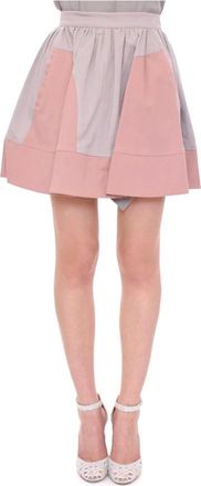 Comeforbreakfast Femme, Jupes, Rose, Taille: 38 FR Pleated Skirt