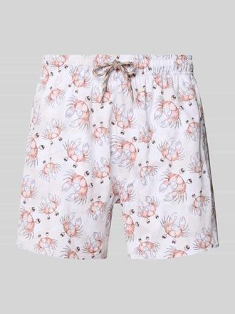 Emporio Armani Badehose im Allover-Look