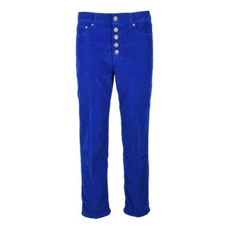 Dondup Baumwollmischung Tapered Leg Hose - - Trousers - Damen - Blau - W27