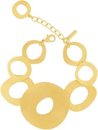 Dansk Copenhagen Nordisches Kreisarmband - - Accessories - Damen - Gelb - ONE SIZE