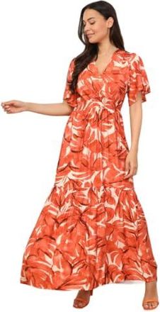 La Modeuse Robe longue &eacute;vas&eacute;e &agrave; grandes fleurs