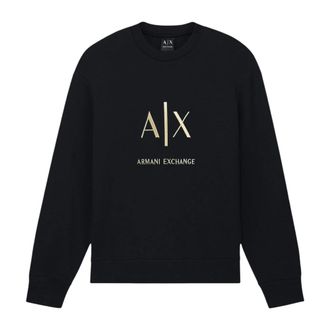 A|X Armani Exchange Herren, Sweatshirts & Hoodies, Schwarzk, MGr&ouml;&szlig;e
