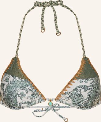 Banana Moon Banana Moon Couture Triangel-Bikini-Top Bosco Nassimia Mit Glitzergarn weiss