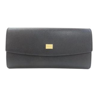 Ferragamo Pre-owned Portefeuille long (&agrave; deux volets) - Femme - Pre-owned - Noir - Taille: ONE Size