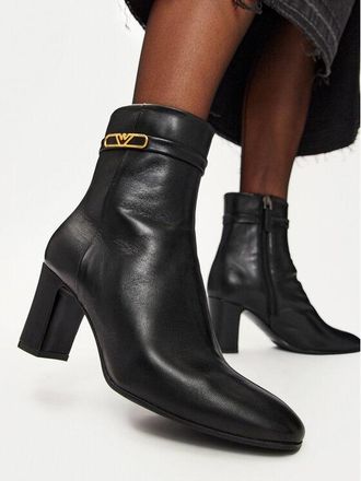 Emporio Armani Stiefeletten X3N185 XF271 00002 Schwarz