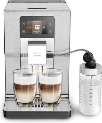 Krups Intuition Experience+ EA877D Machine &agrave; caf&eacute; combin&eacute;e enti&egrave;rement automatique de 3 litres